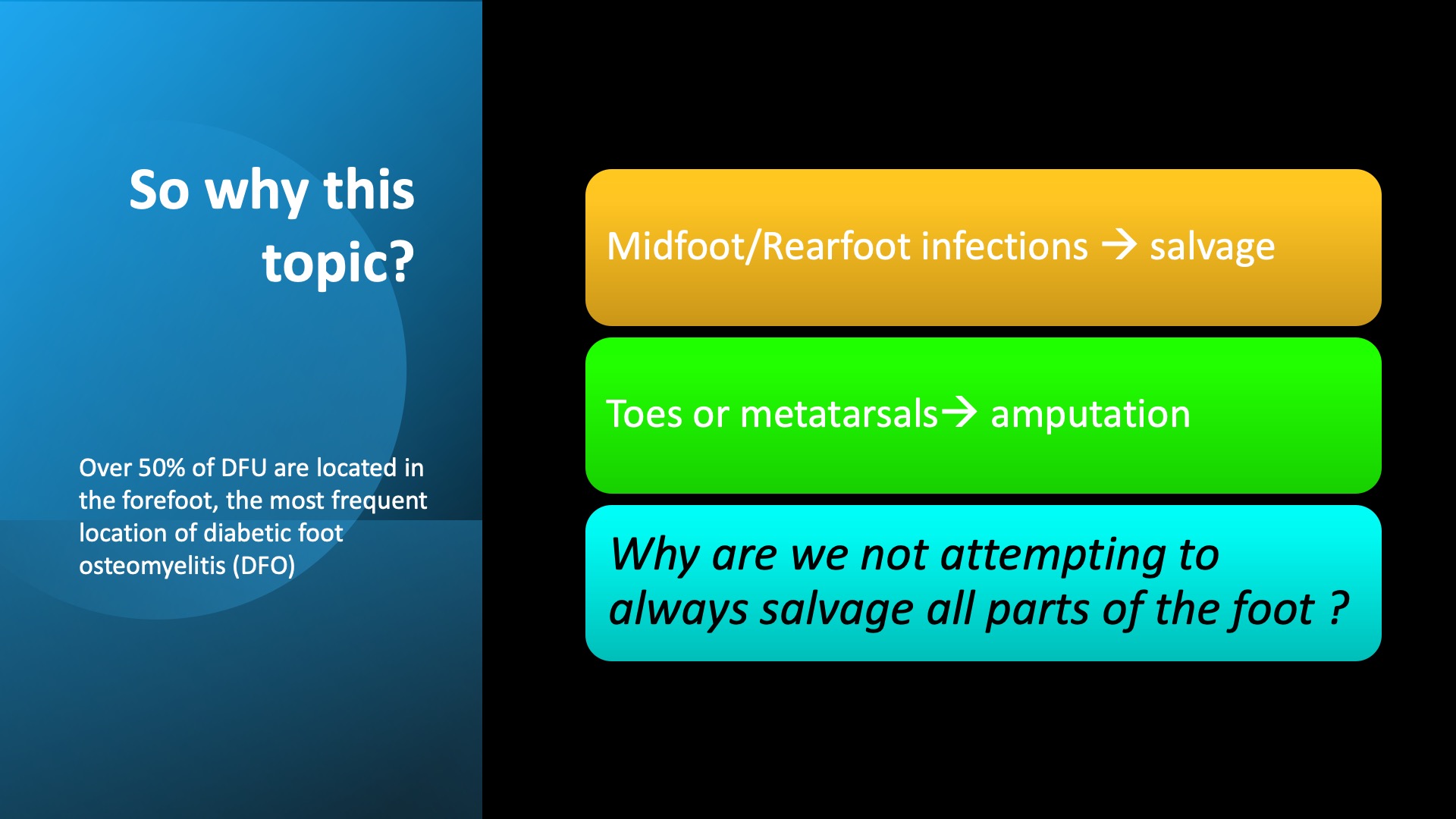 This Just In... - Can We Attempt to Salvage the Toes? New Trends in ...